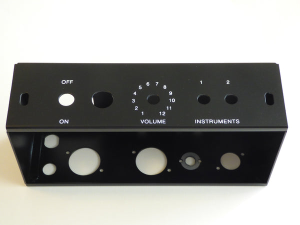CHAMP 5F1 CHASSIS WITH TOP PANEL SWITCH MOD, SATIN BLACK – Tube Audio ...
