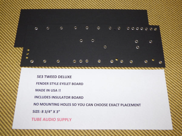 5E3 FENDER TWEED DELUXE EYELET fiberboard, Tube Amp DIY MADE IN USA ...