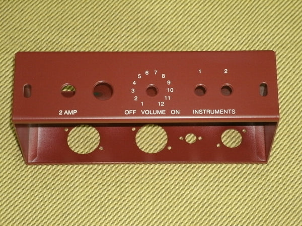 5F1 Tweed Champ Chassis, Oxblood Powder Coat, Satin Finish – Tube Audio ...